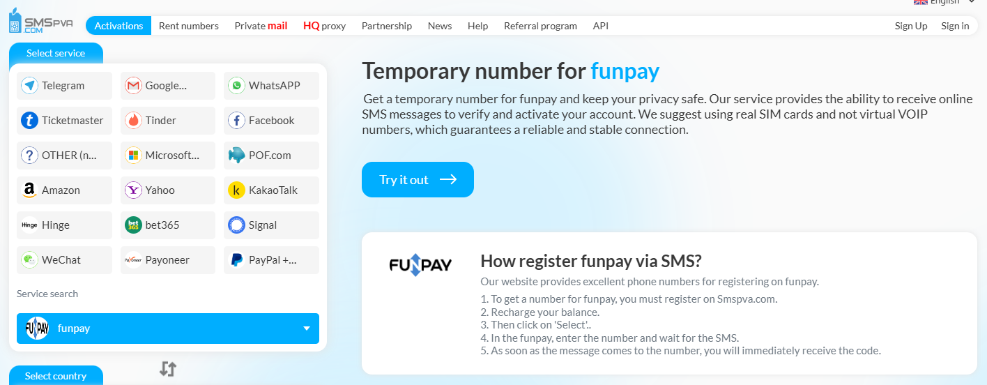 Come utilizzare un account Funpay senza numero di telefono? - SmsPVA blog - Notizie sul mondo ...