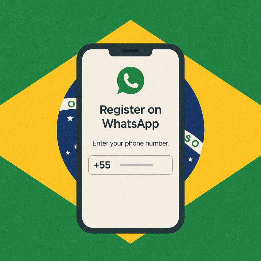 Brazil WhatsApp number – Get Virtual Numbers for WhatsApp