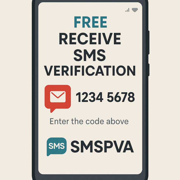 Receive SMS Free: Quick Guide with SMSPVA
