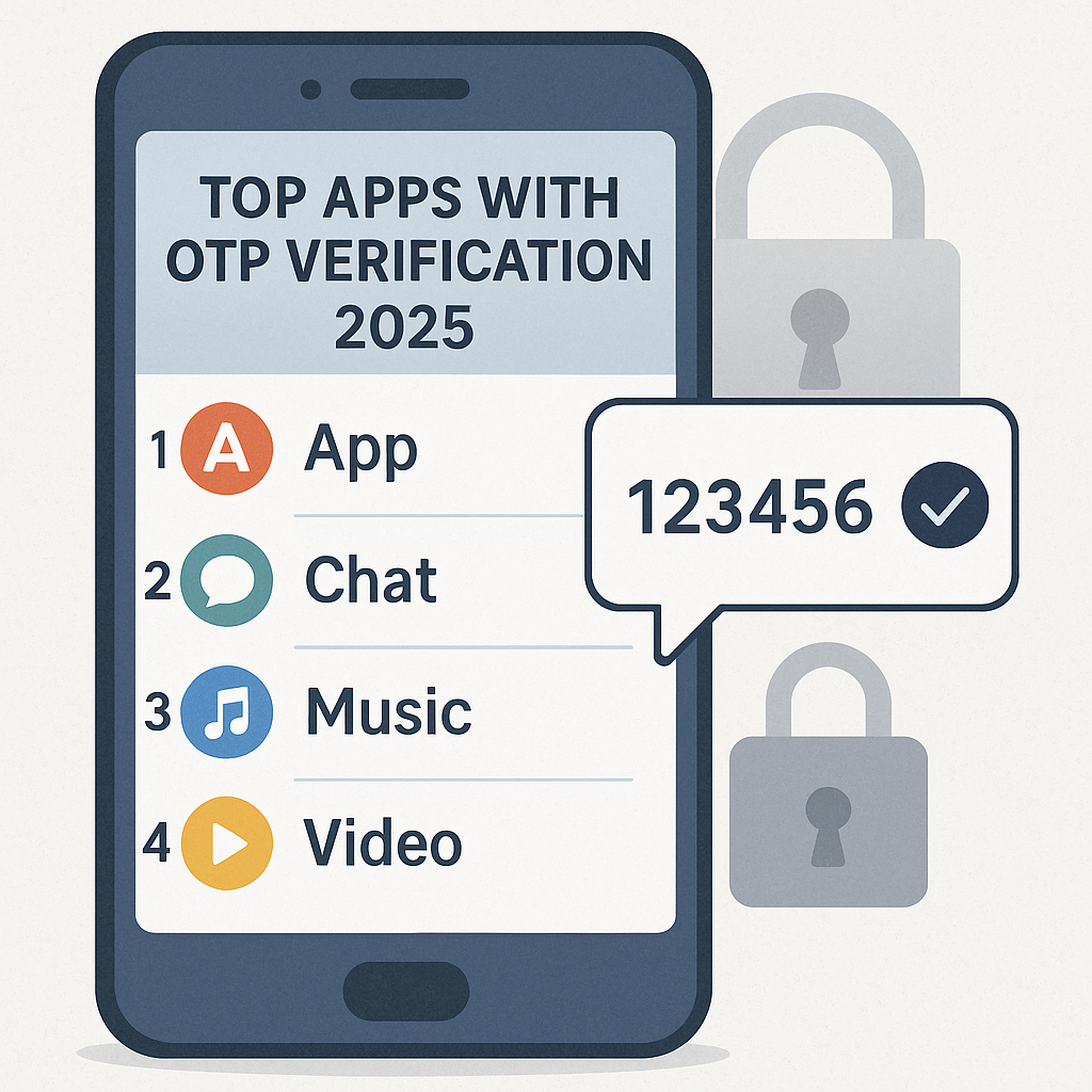 Top 10 des applications nécessitant une vérification par téléphone en 2025