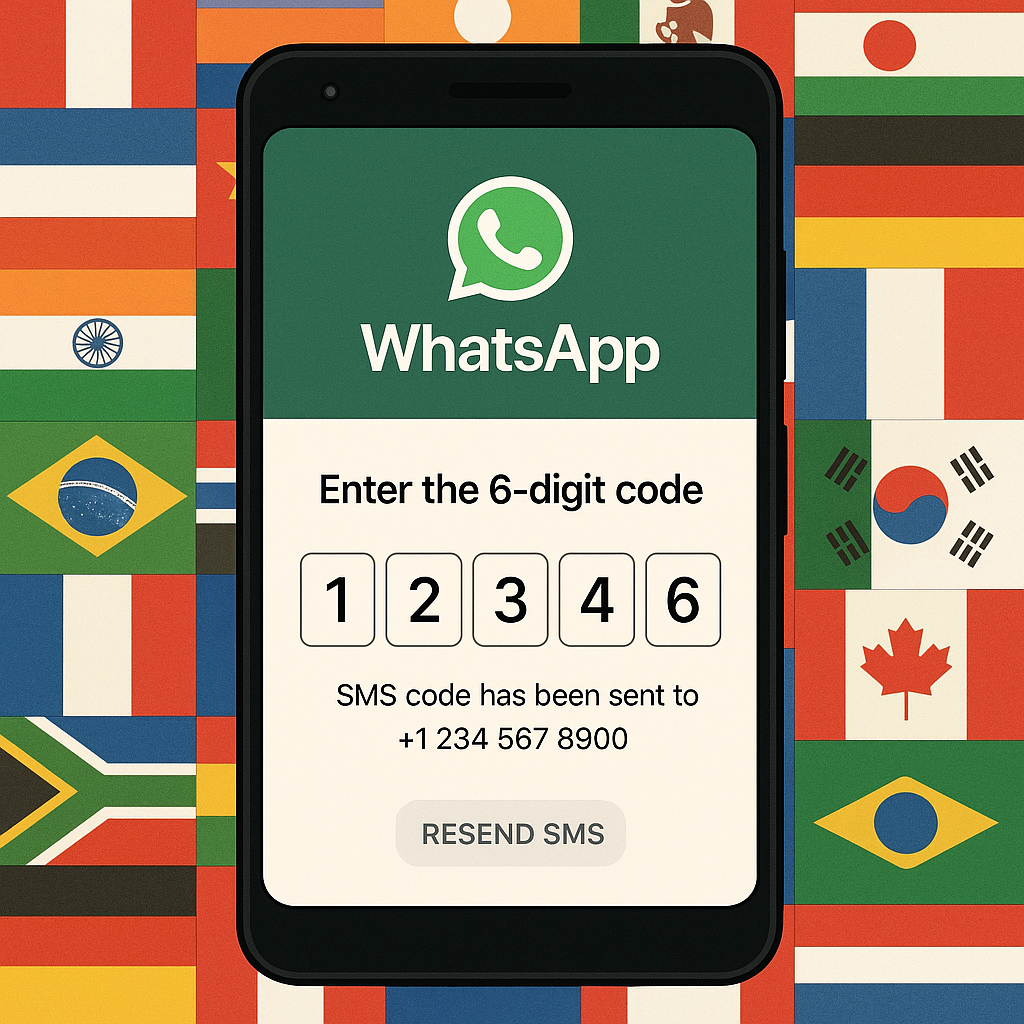 Receive SMS Online OTP - SMSPVA