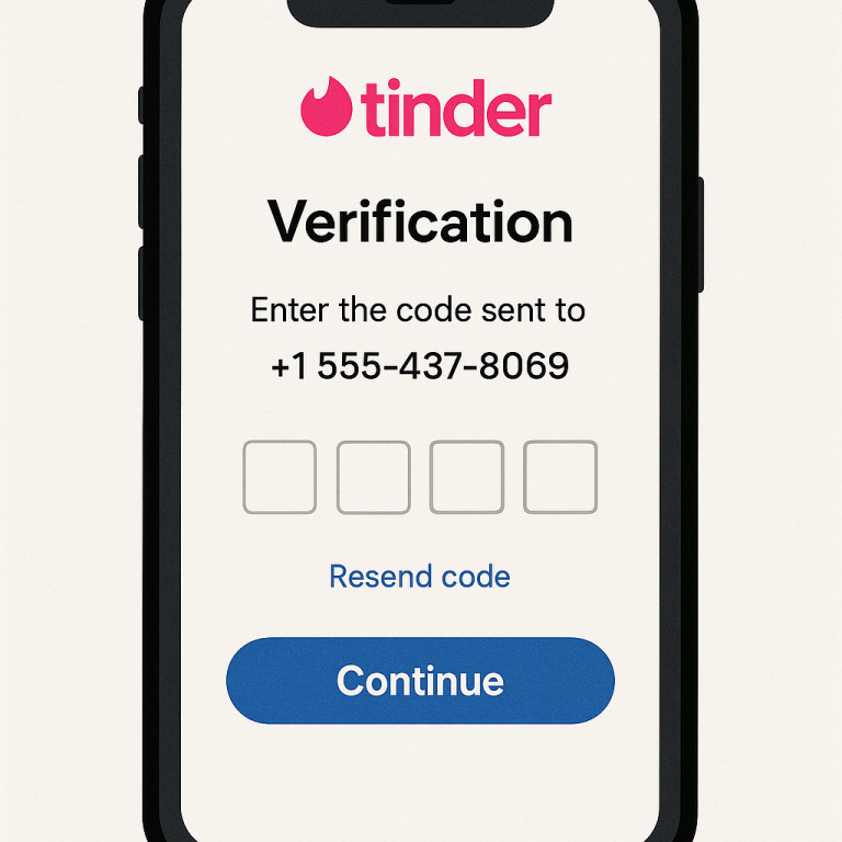 Numero temporaneo per Tinder e app di incontri — resta anonimo