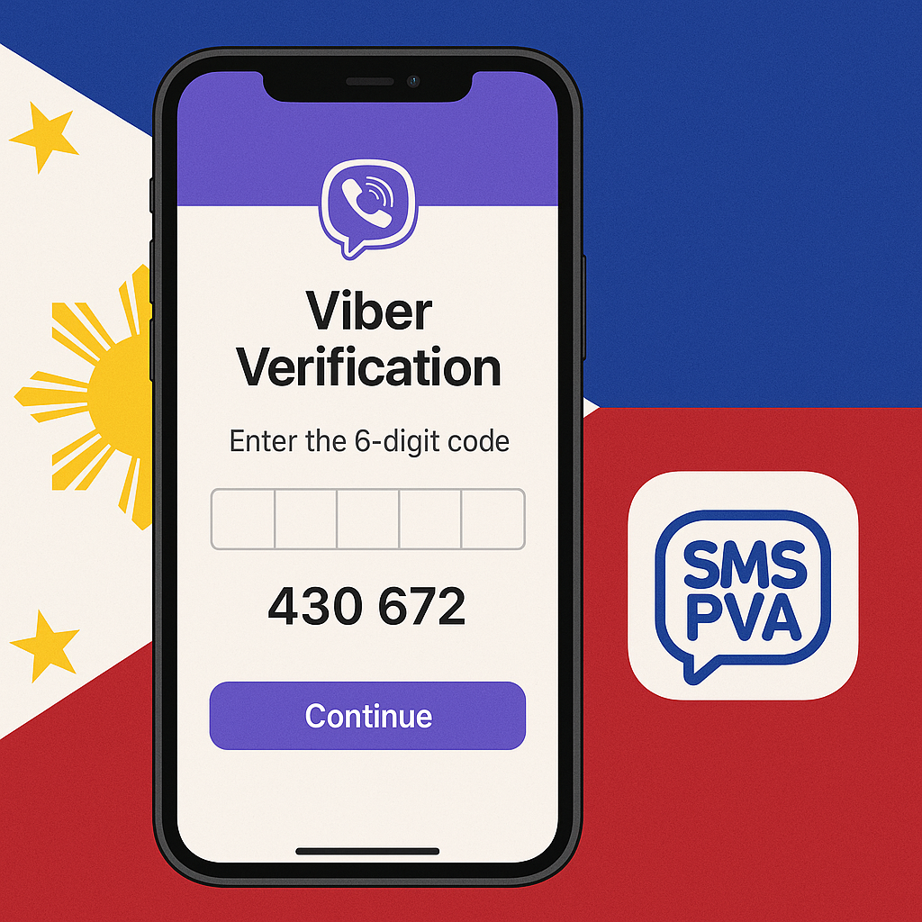 Por qué SMSPVA es preferible a sms-man para Viber en Filipinas
