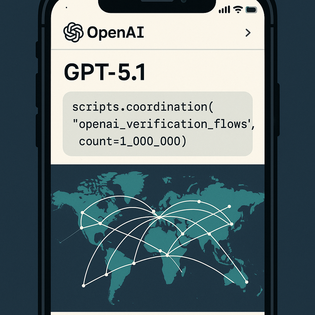 Scaling onboarding: GPT-5.1 scripts to handle thousands of verification flows
