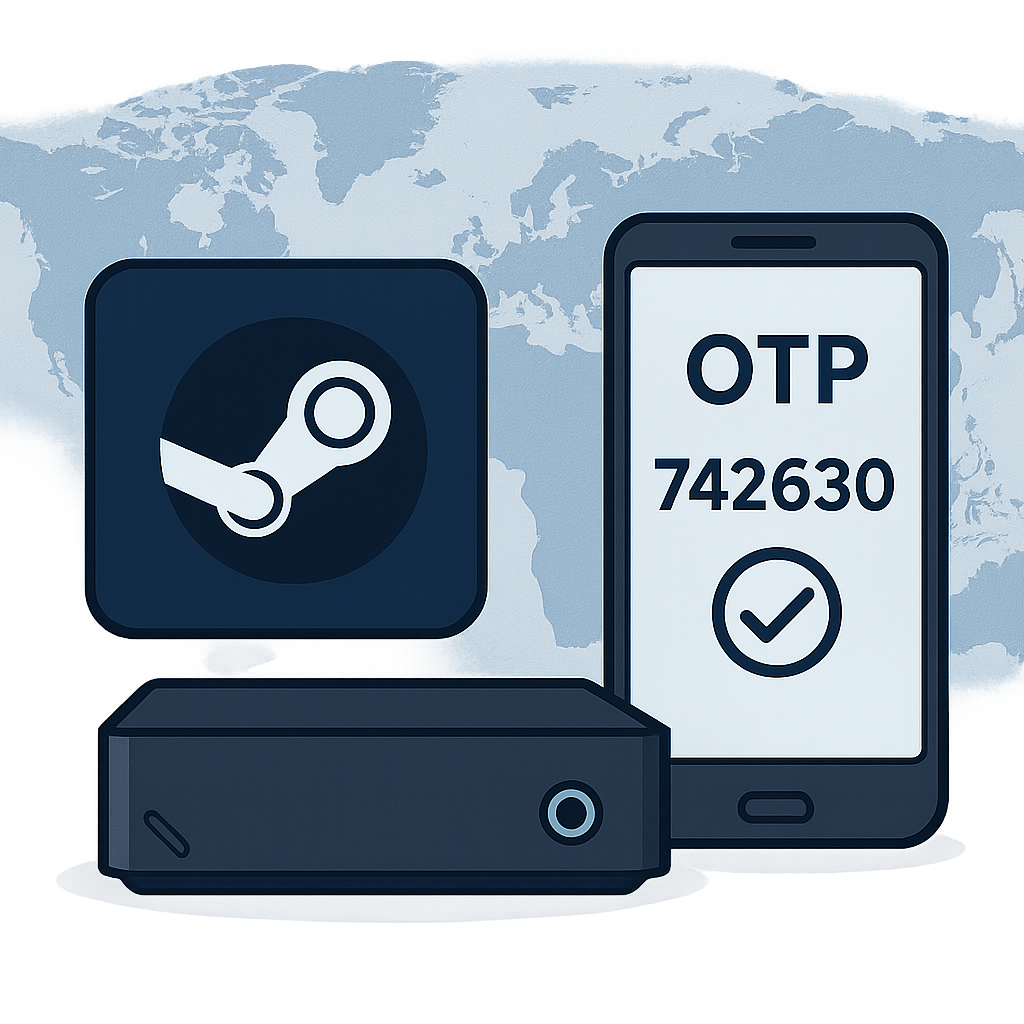 Steam Machine: Online SMS Verification for Steam