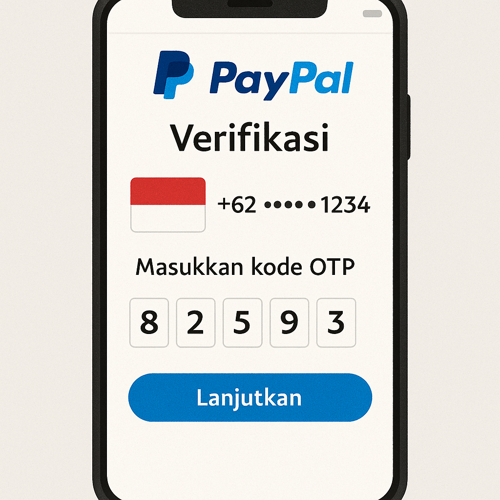 Warum SMSPVA sms-man PayPal-Verifizierung in Indonesien schlägt