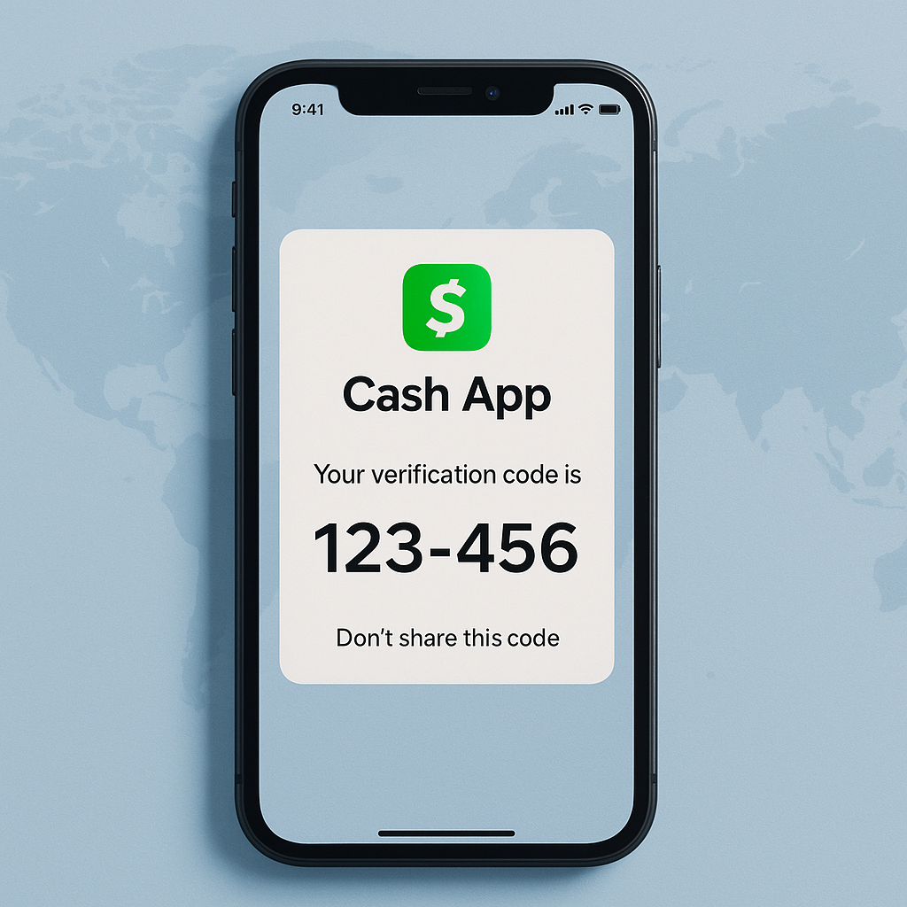 Números SMS do Cash App para Verificação | SMSPVA
