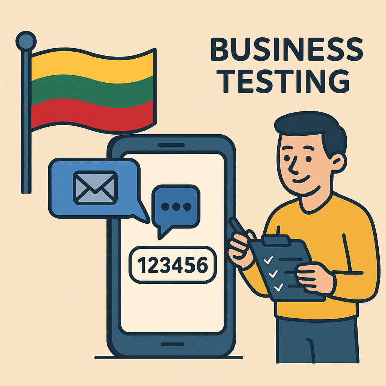 When free numbers in Lithuania are suitable for business testing