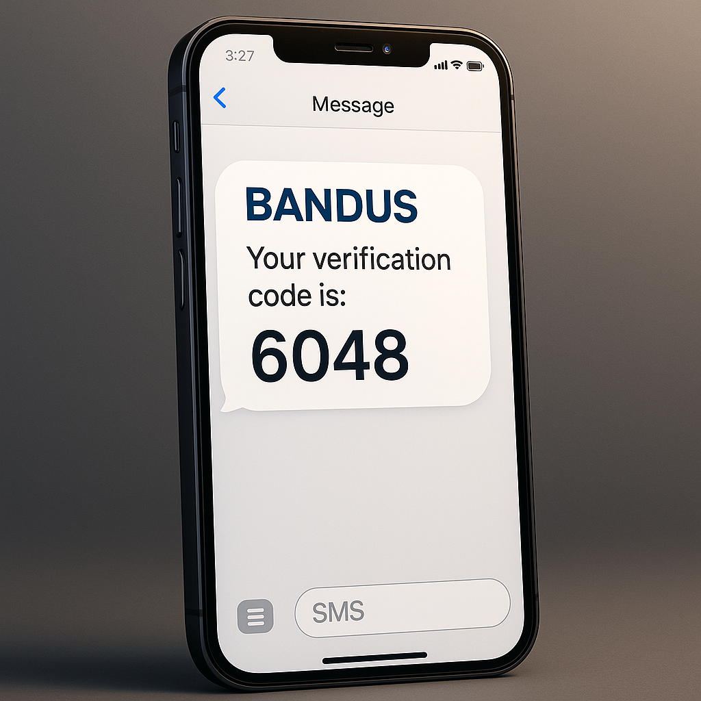 تصوير توضيحي لخدمة BANDUS عبر smspva