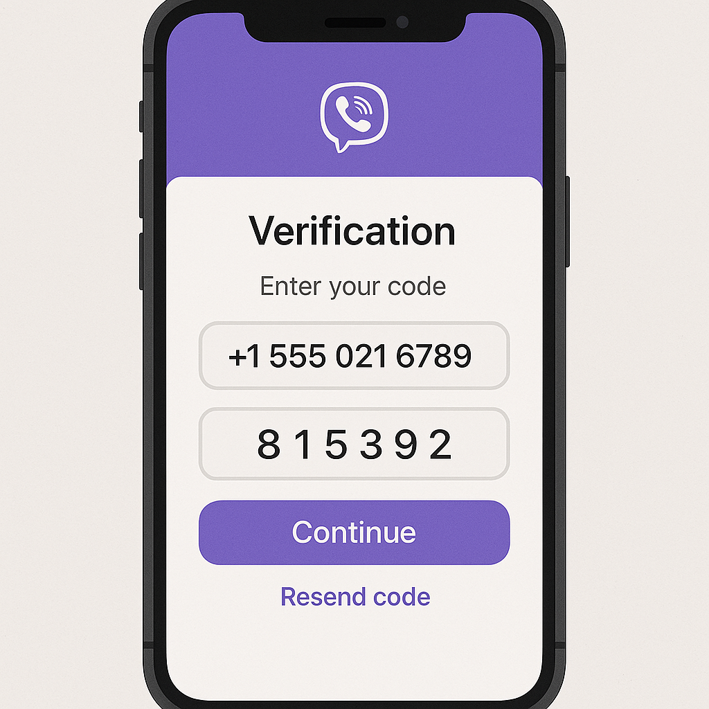 Verificar Contas Viber Sem um SIM Pessoal